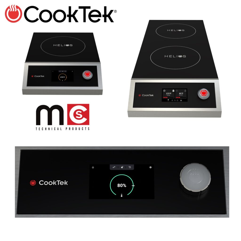 The Next Generation of CookTek Induction Countertop Cooking Hobs ...